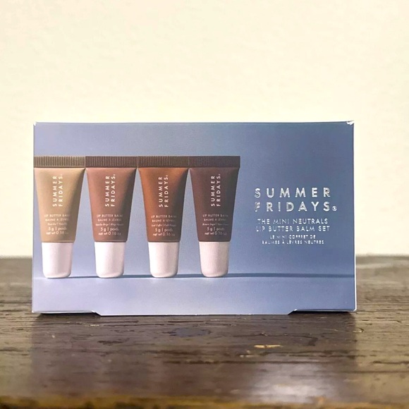 Summer Fridays | Makeup | Summer Fridays Set Mini Lip Nwt | Poshmark
